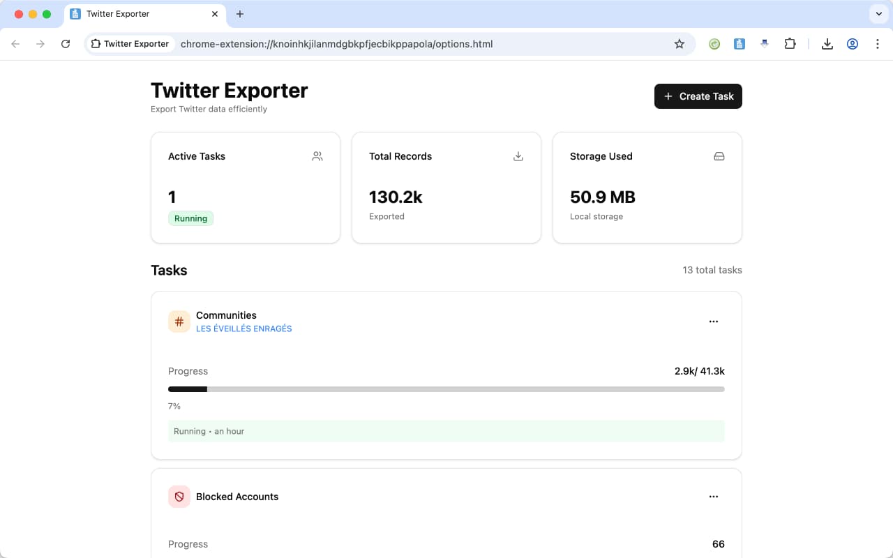 Twitter Exporter - Export Twitter Data Effortlessly | CSV & Media Files